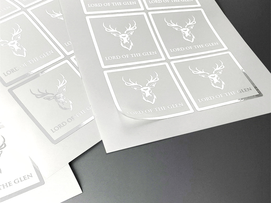 Custom Paper Foiled Stickers | Foiled Stickers | StickerShop.co.uk