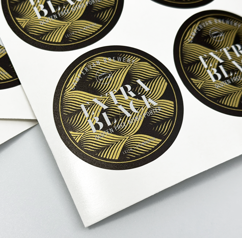 Metallic Vinyl Stickers | Custom Printed | StickerShop